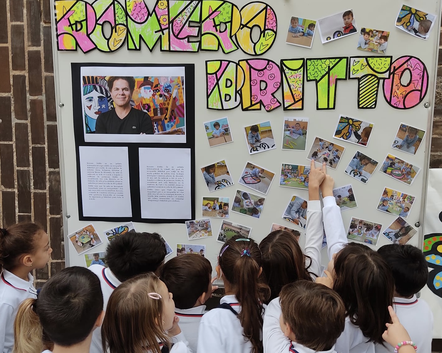 L'art de Romero Britto present al Col·legi Esclaves - Actualitat de l ...