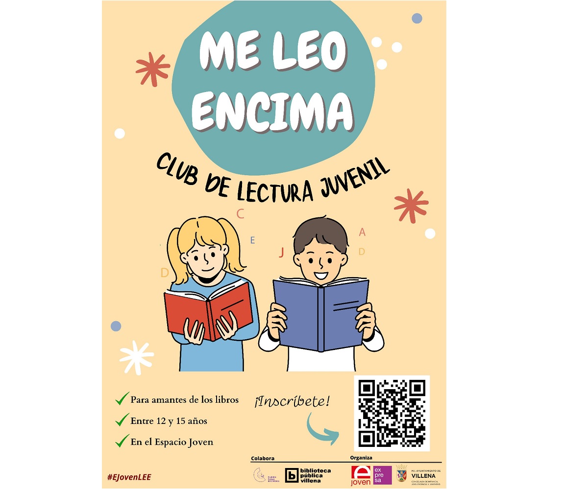El Espacio Joven y Bibliotecas de Villena organizan el nuevo club de ...