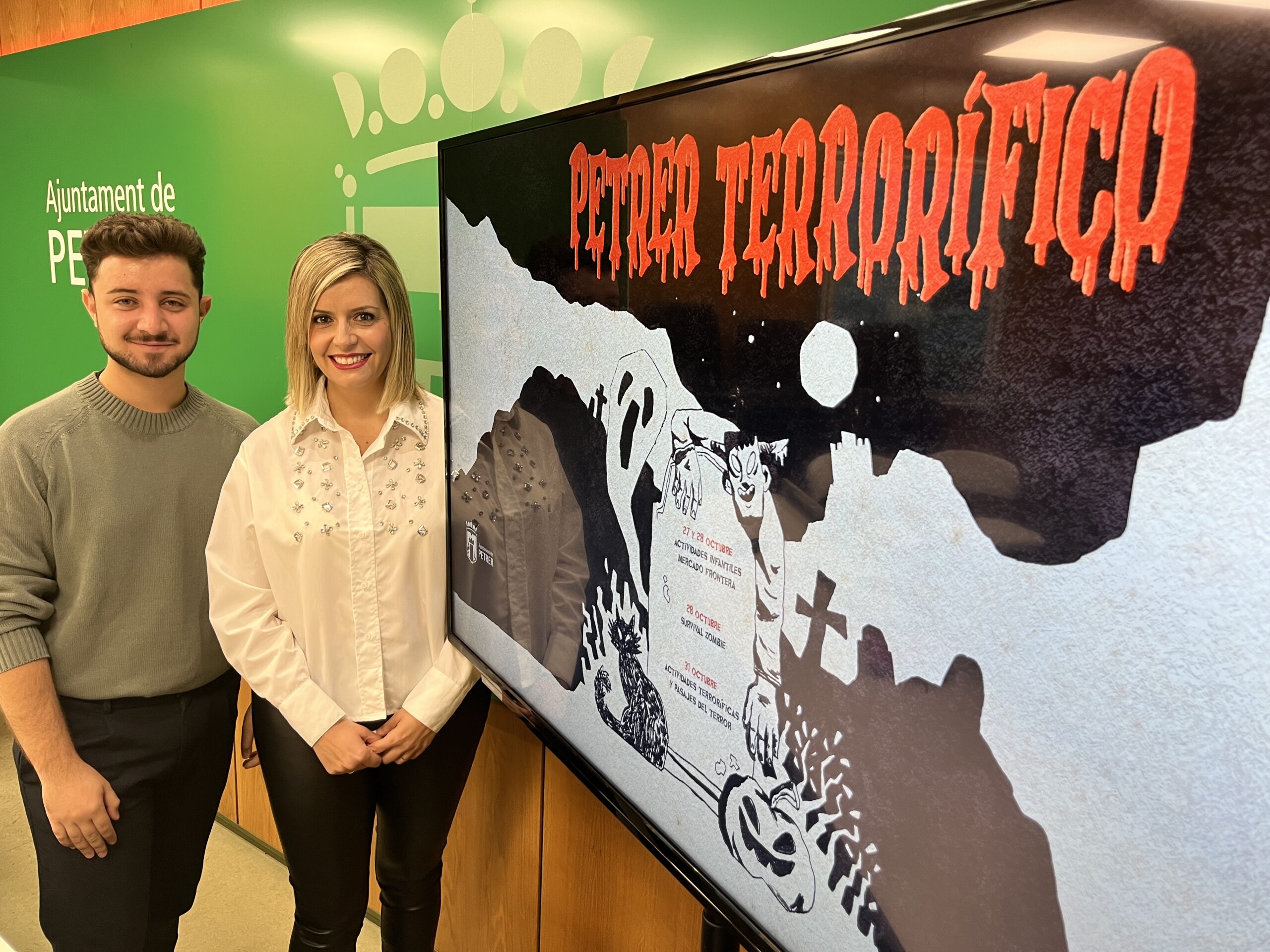 Un Pasaje del Terror, un photocall temático en el Mercado de la Frontera y diversos talleres ...